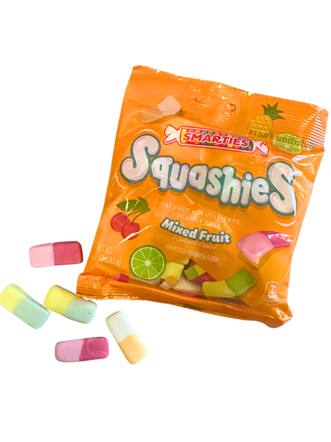 Smarties Squashies 5oz Bag Mixed Fruit — b.a. Sweetie Candy Store