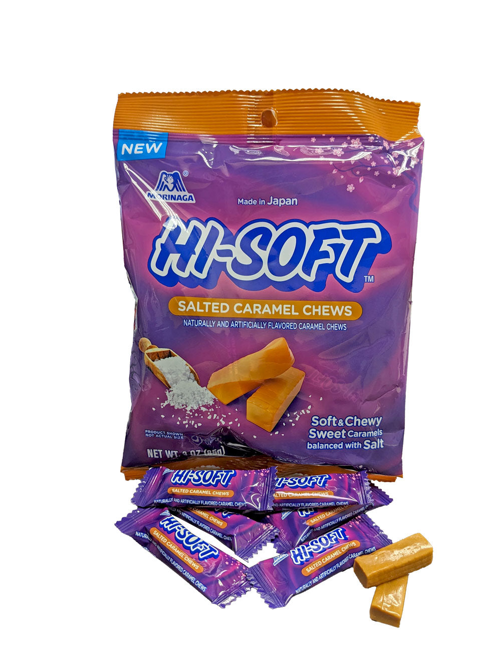 Hi-Soft Salted Caramel 3oz Bag — b.a. Sweetie Candy Store