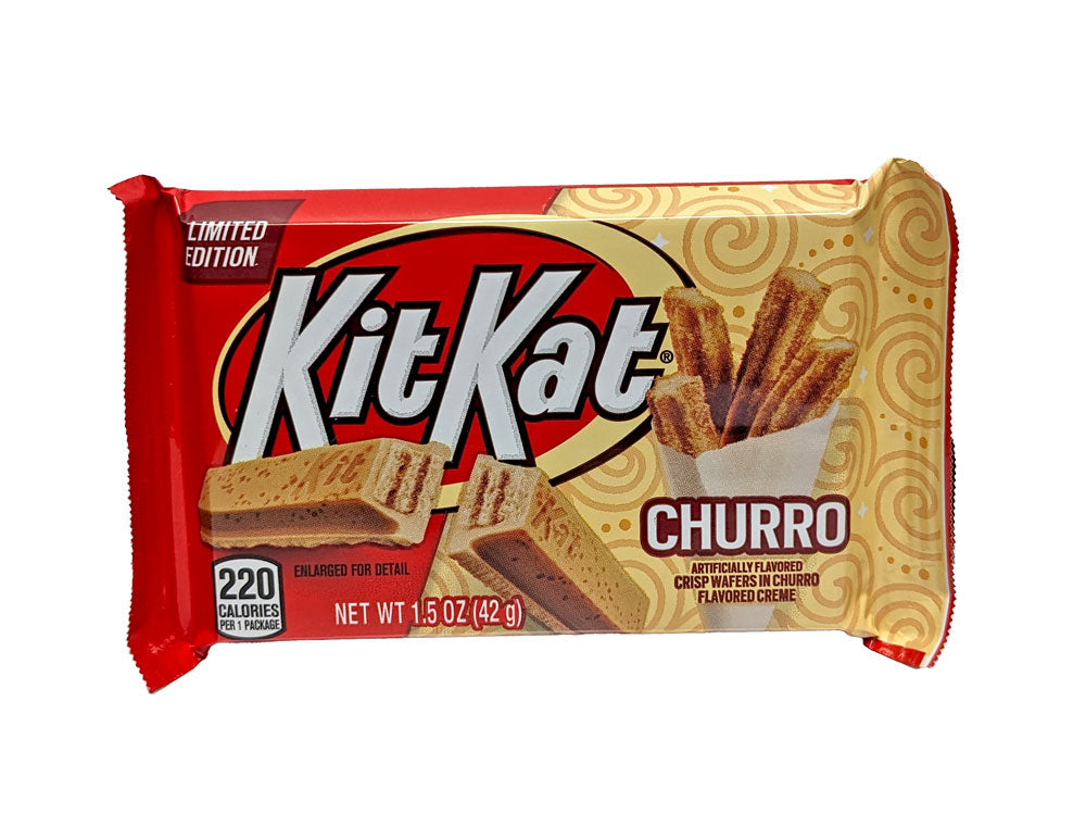 DISCONTINUED ITEM - Kit Kat Churro 1.5oz Candy Bar — b.a. Sweetie Candy ...