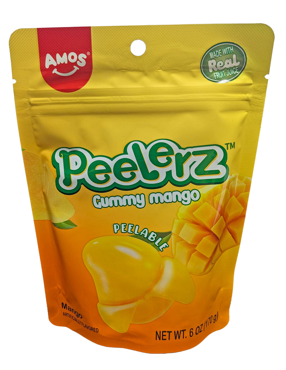 Peelerz 6oz bag Gummy Mango — b.a. Sweetie Candy Store