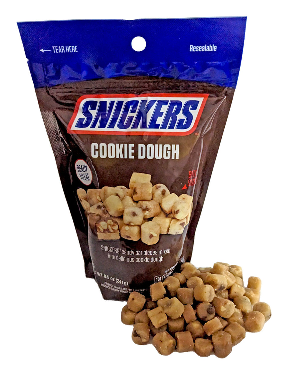 DISCONTINUED ITEM - Cookie Dough Bites 8.5oz Bag Snickers — b.a ...