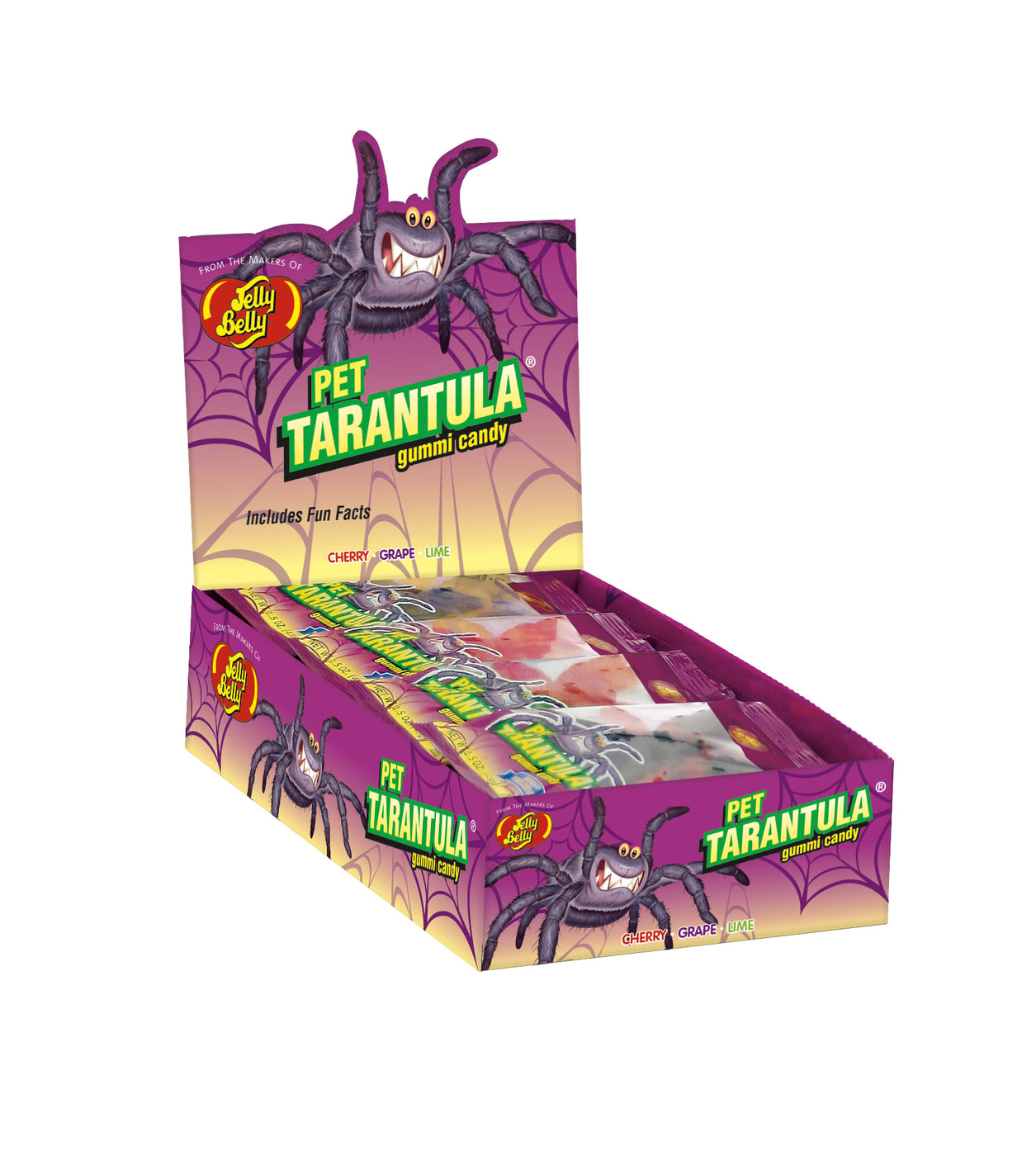 DISCONTINUED ITEM - Jelly Belly Gummi Tarantula 1.5oz Tarantula or 24 ...