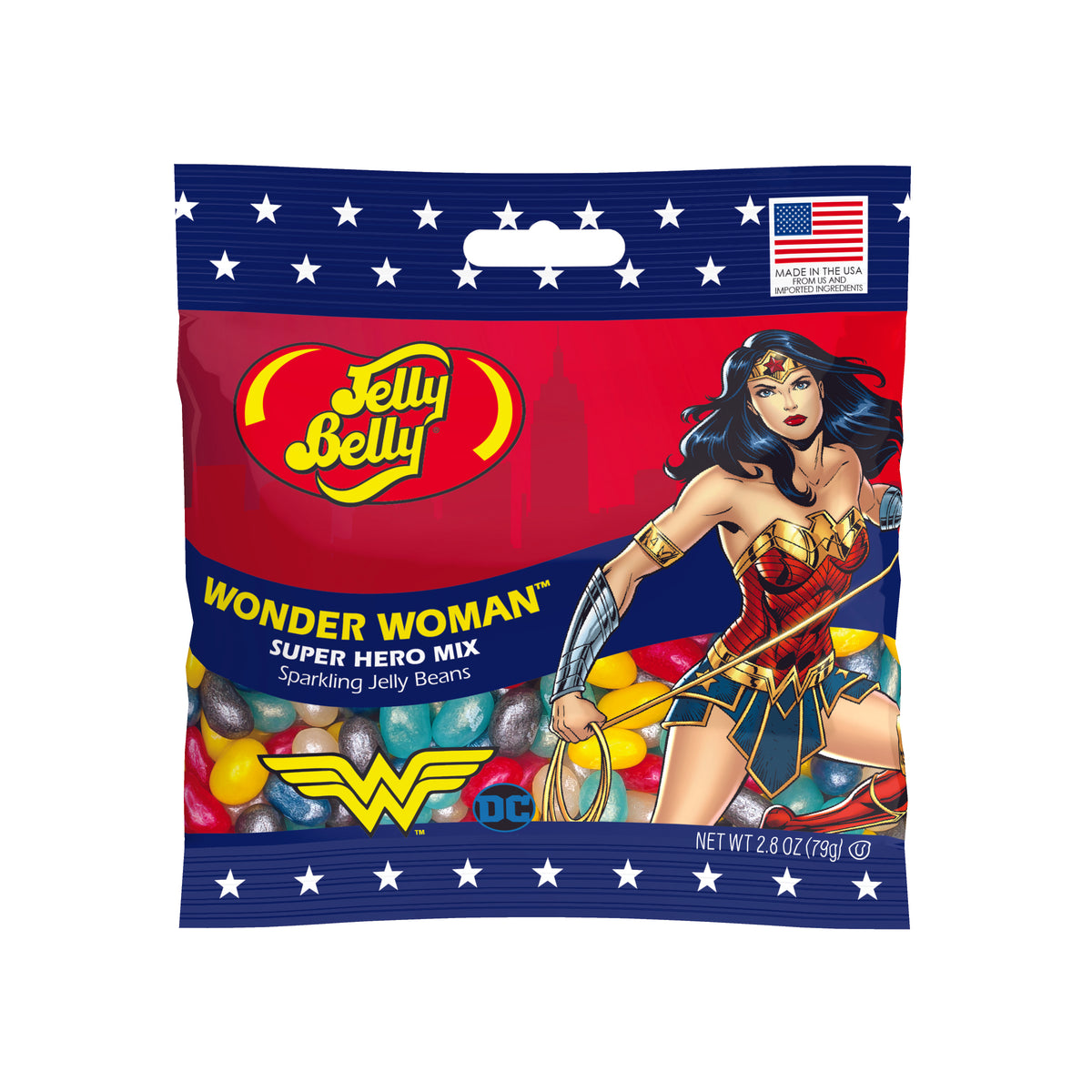 DISCONTINUED ITEM - Jelly Belly Wonder Woman 2.8oz Bag — b.a. Sweetie ...