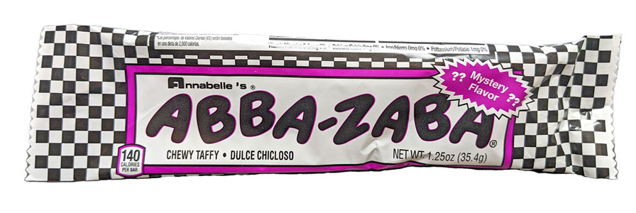 DISCONTINUED ITEM - Abba Zaba 1.25oz Candy Bar Mystery Flavor — b.a ...