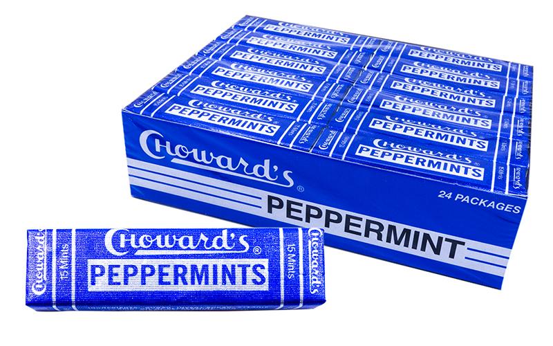 CHowards Peppermint 24.8gr or 24 Count Box — b.a. Sweetie Candy Store