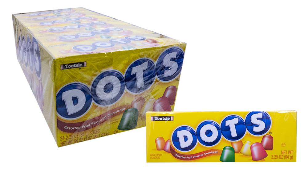 Dots 2.25oz or 24 Count Box — b.a. Sweetie Candy Store