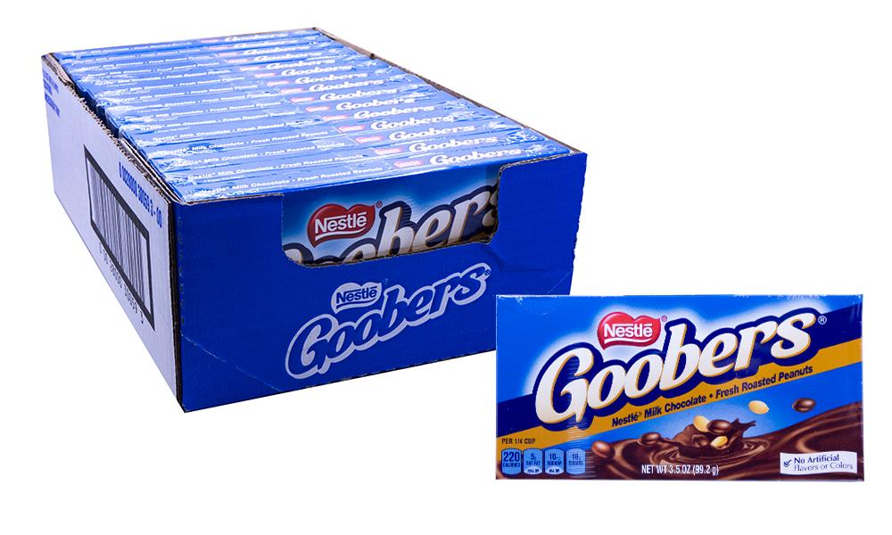 Goobers 3.5oz Theater Box or 15 Count Case — b.a. Sweetie Candy Store