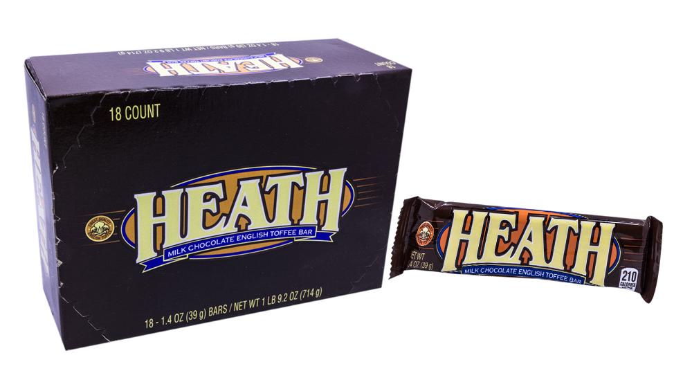 Heath Bar 1.4oz Bar or 18 Count Box — b.a. Sweetie Candy Store