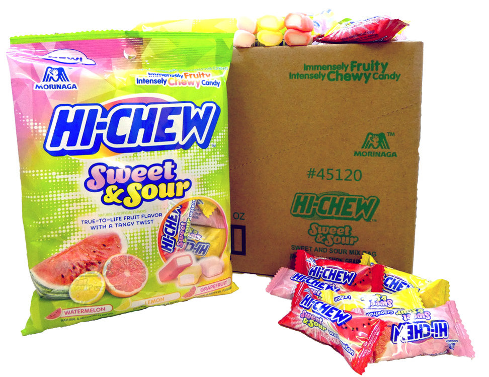 Hi-Chew Sweet & Sour 3.17oz Bag or 6 Count Box — b.a. Sweetie Candy Store