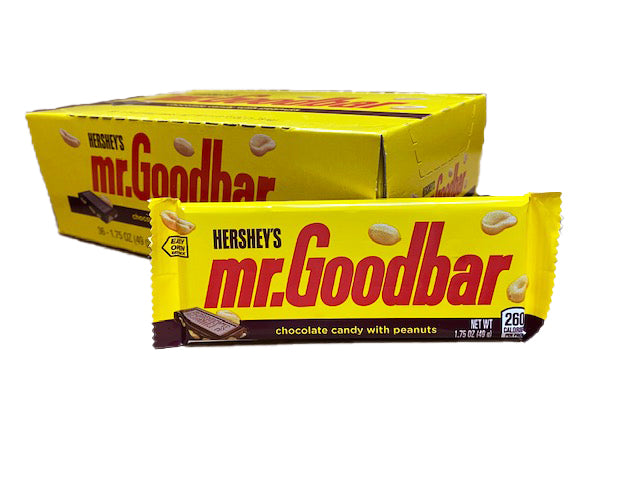Mr. Goodbar 1.75oz Candy Bar or 36 Count Box — b.a. Sweetie Candy Store