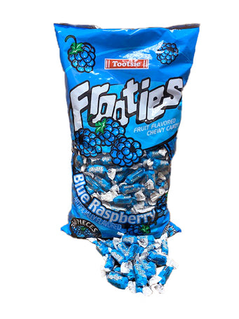Tootsie Frooties Blue Raspberry 360 Count Bag — b.a. Sweetie Candy Store
