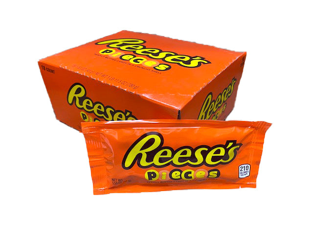 Reese's Pieces 1.53oz Pouch or 18 Count — b.a. Sweetie Candy Store