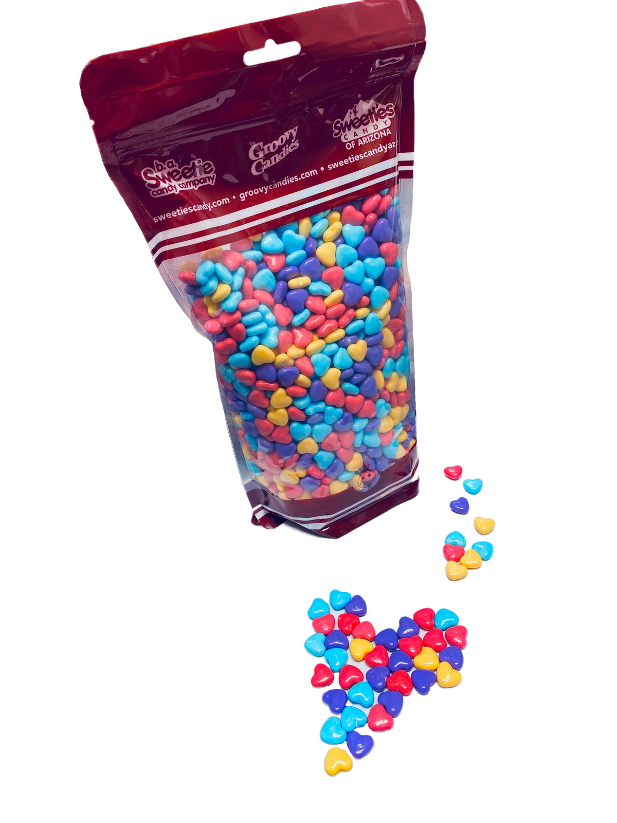 Oak Leaf Pastel Hearts 3lb Bag Bulk — b.a. Sweetie Candy Store