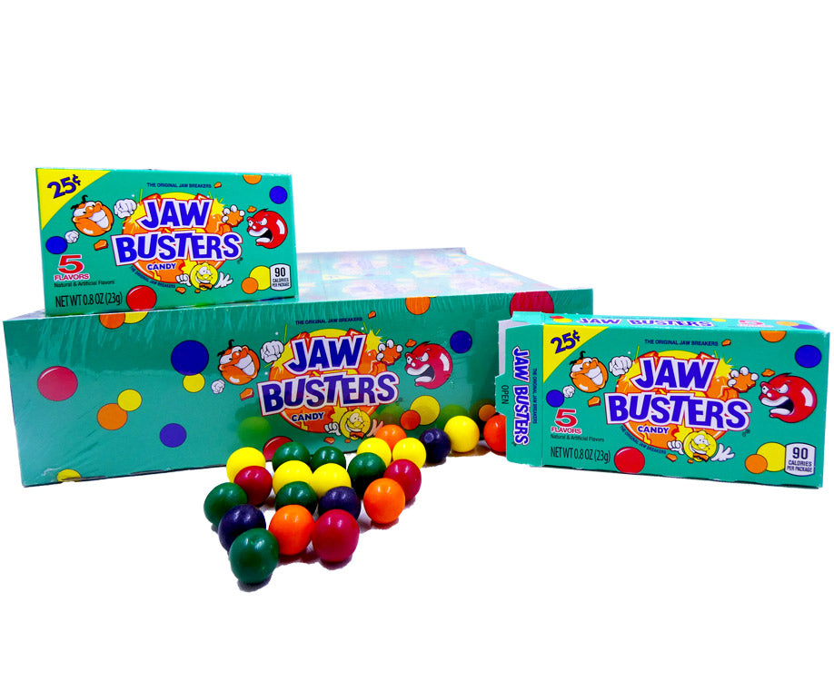 DISCONTINUED ITEM - Jawbusters .8oz Box or 24 Count Pack — b.a. Sweetie ...