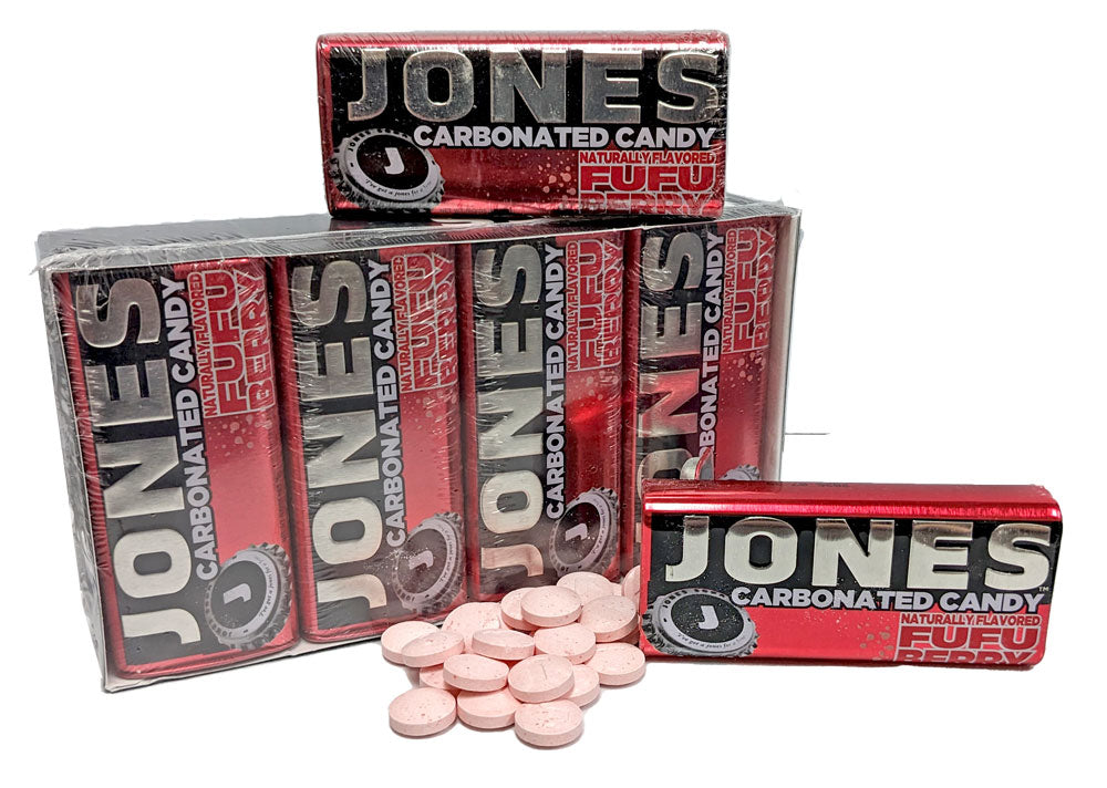 Jones Soda Carbonated Candy 38gram FuFu Berry — b.a. Sweetie Candy Store
