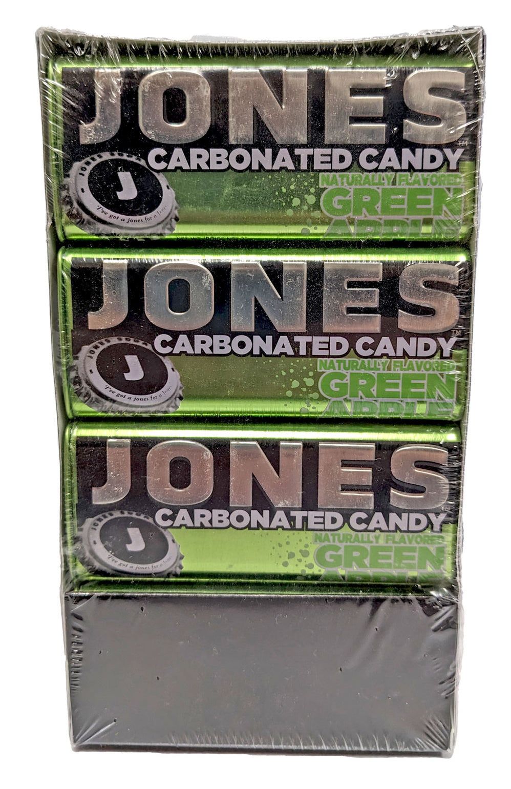 Jones Soda Carbonated Candy 38gram Green Apple — b.a. Sweetie Candy Store