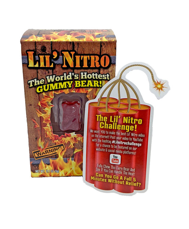Lil Nitro Gummi Bear .1oz — b.a. Sweetie Candy Store
