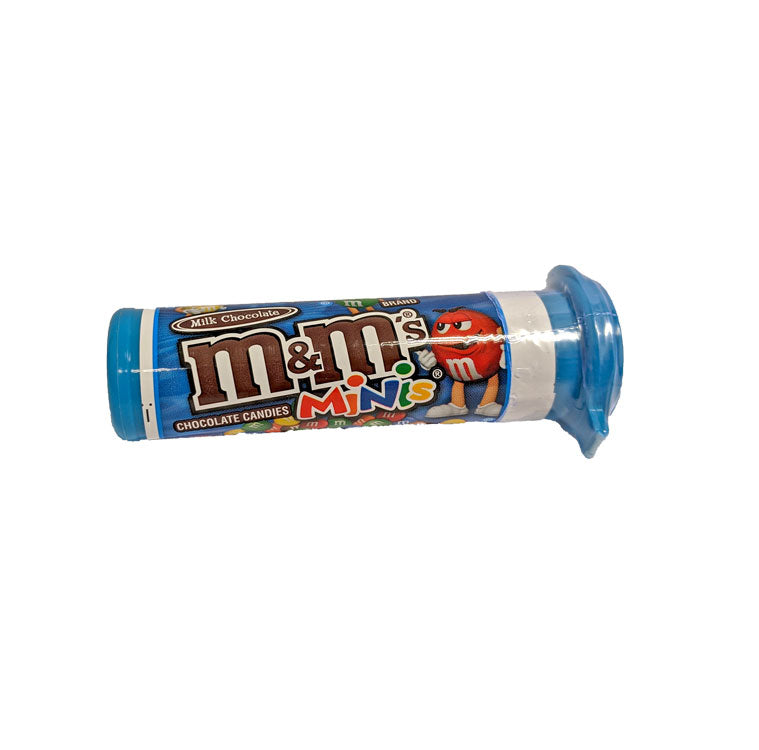 M & M Milk Chocolate 1.08oz Tube or 24 Count Box — b.a. Sweetie Candy Store