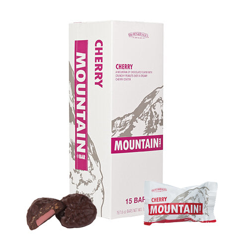 Mountain Bar Cherry 1.6oz Piece or 15 Count Box — b.a. Sweetie Candy Store