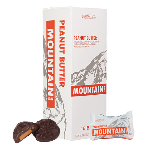 Mountain Bar Peanut Butter 1.6oz Piece or 15 Count Box — b.a. Sweetie ...