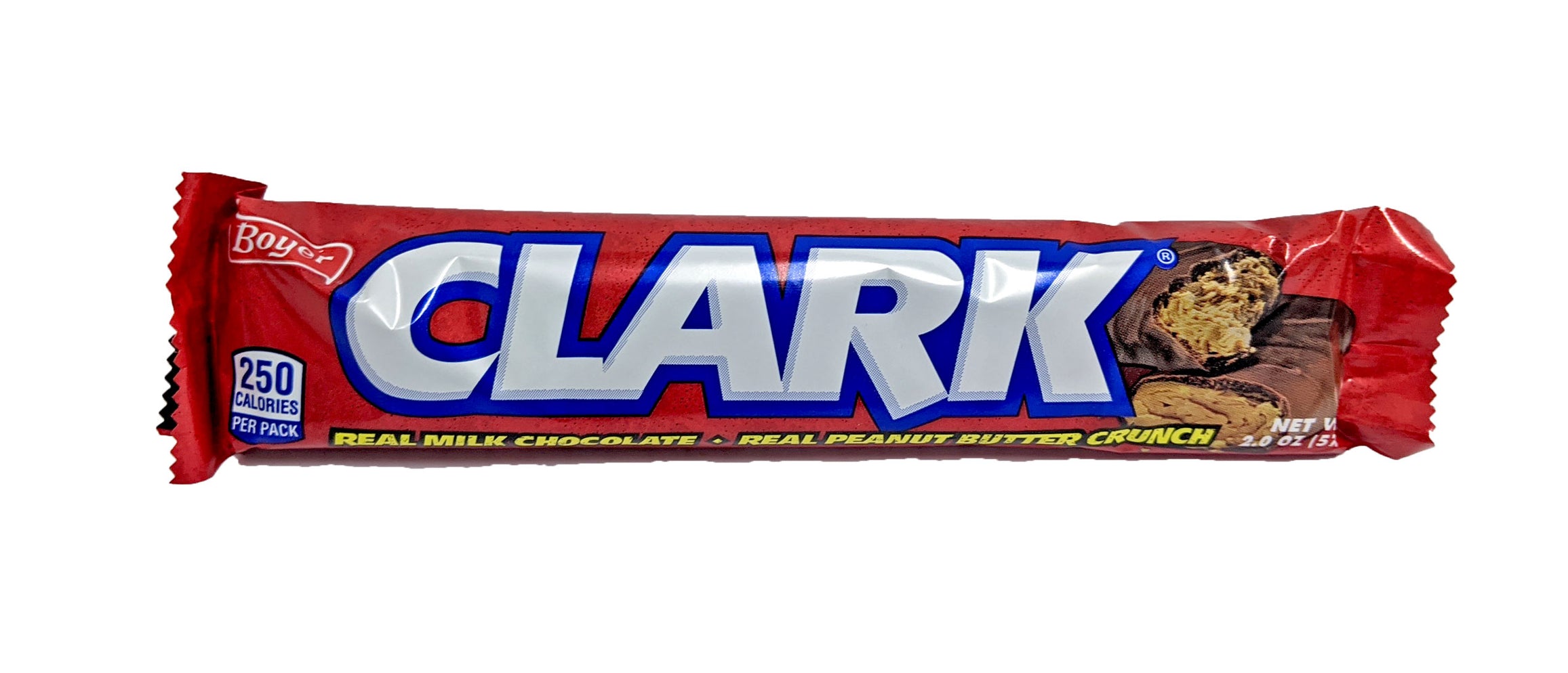 Clark Milk Chocolate 2oz Candy Bar or 24 Count Box — b.a. Sweetie Candy ...
