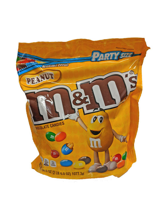 M & M Peanut Party Size 38oz Bag — b.a. Sweetie Candy Store