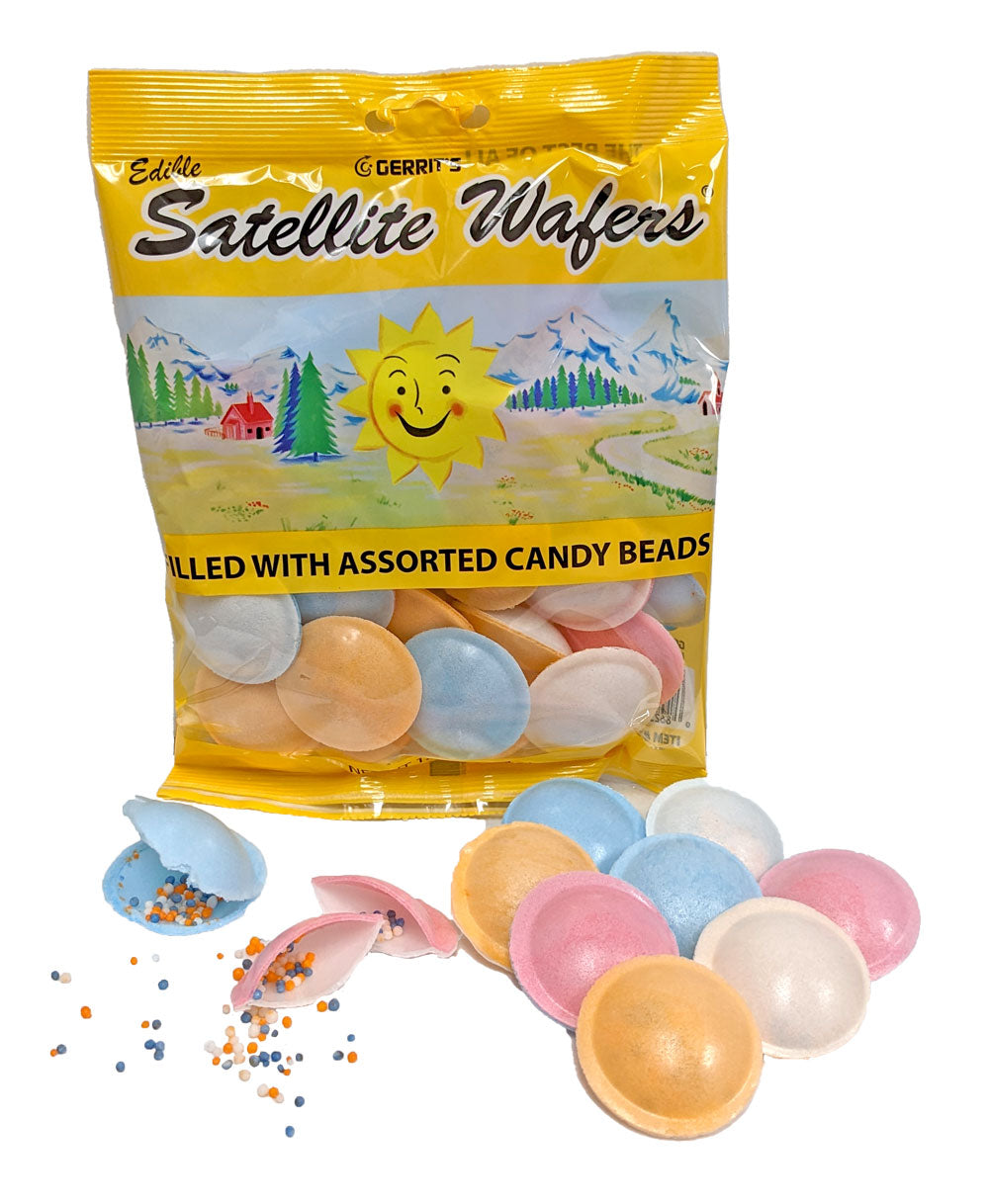 Satellite Wafer 1.23oz Bag or 12 Count Case — b.a. Sweetie Candy Store