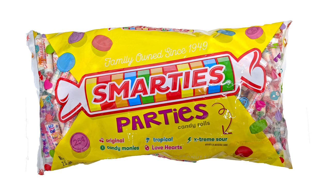 Smarties Parties 2.5 lb Bag — b.a. Sweetie Candy Store
