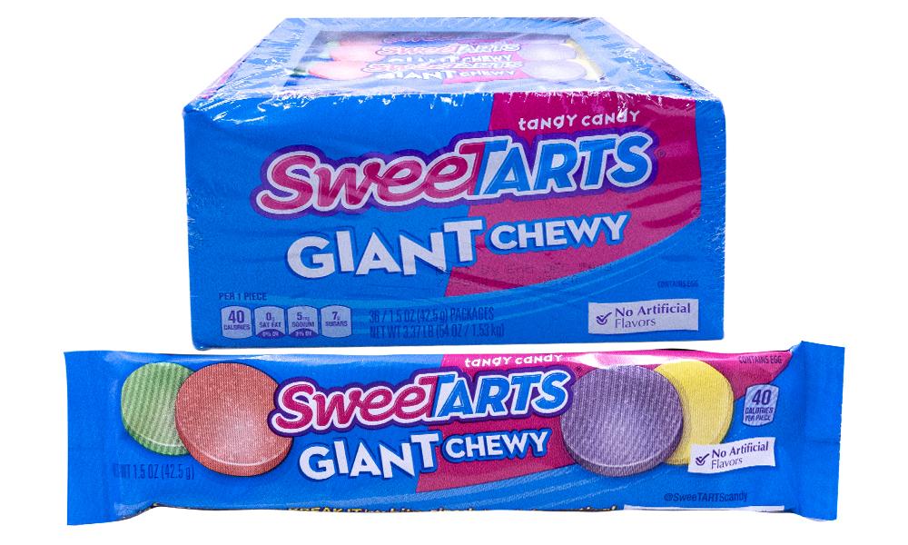 Sweetarts Giant Chewy 1.5oz or 36 Count Box — b.a. Sweetie Candy Store