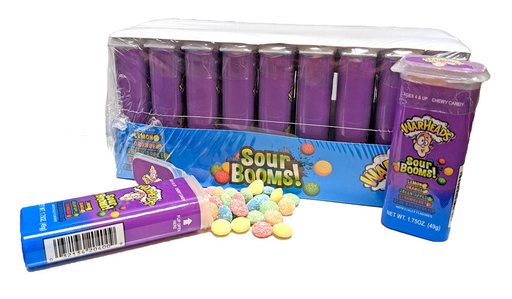 DISCONTINUED ITEM - Warheads Sour Booms 1.75oz — b.a. Sweetie Candy Store