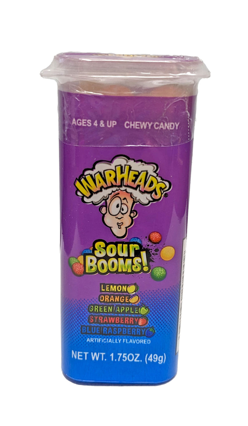 DISCONTINUED ITEM - Warheads Sour Booms 1.75oz — b.a. Sweetie Candy Store