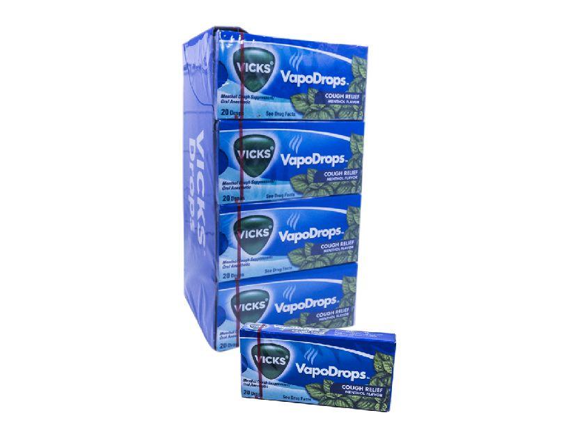 DISCONTINUED ITEM - Vick's Cough Drops Menthol 20 Piece or 20 Count Bo ...