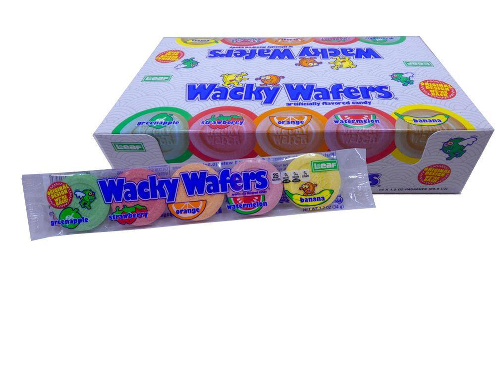 Wacky Wafer 1.2oz or 24 Count Box — b.a. Sweetie Candy Store