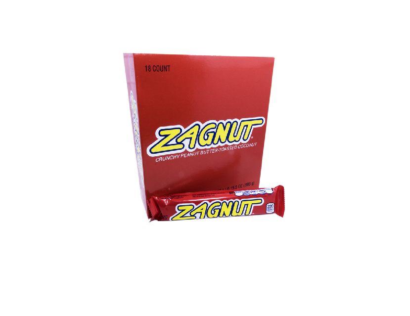 Zagnut 1.51oz Bar or 18 Count Box — b.a. Sweetie Candy Store