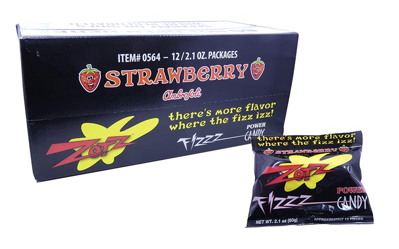 DISCONTINUED ITEM - Zotz Strawberry 2.1oz Pack or 12 Count Box — b.a ...